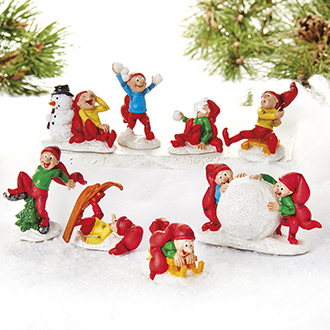 Bramming nisselandskab, poly. - 6CM, 8/ÆSK - Pobra A/S